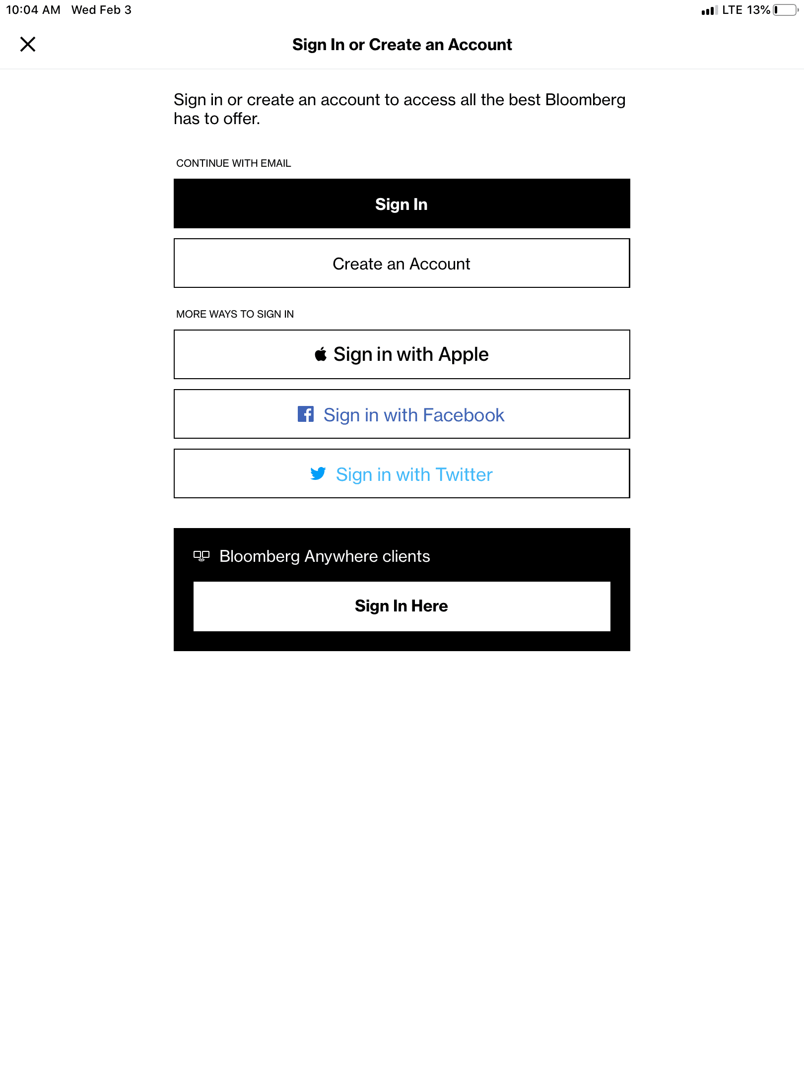 Bloomberg News App Design Analysis | Blue Label Labs