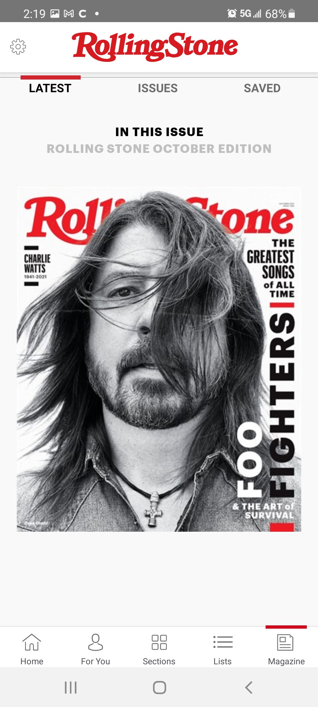 App Rundown: Rolling Stone Magazine App Review - Blue Label Labs