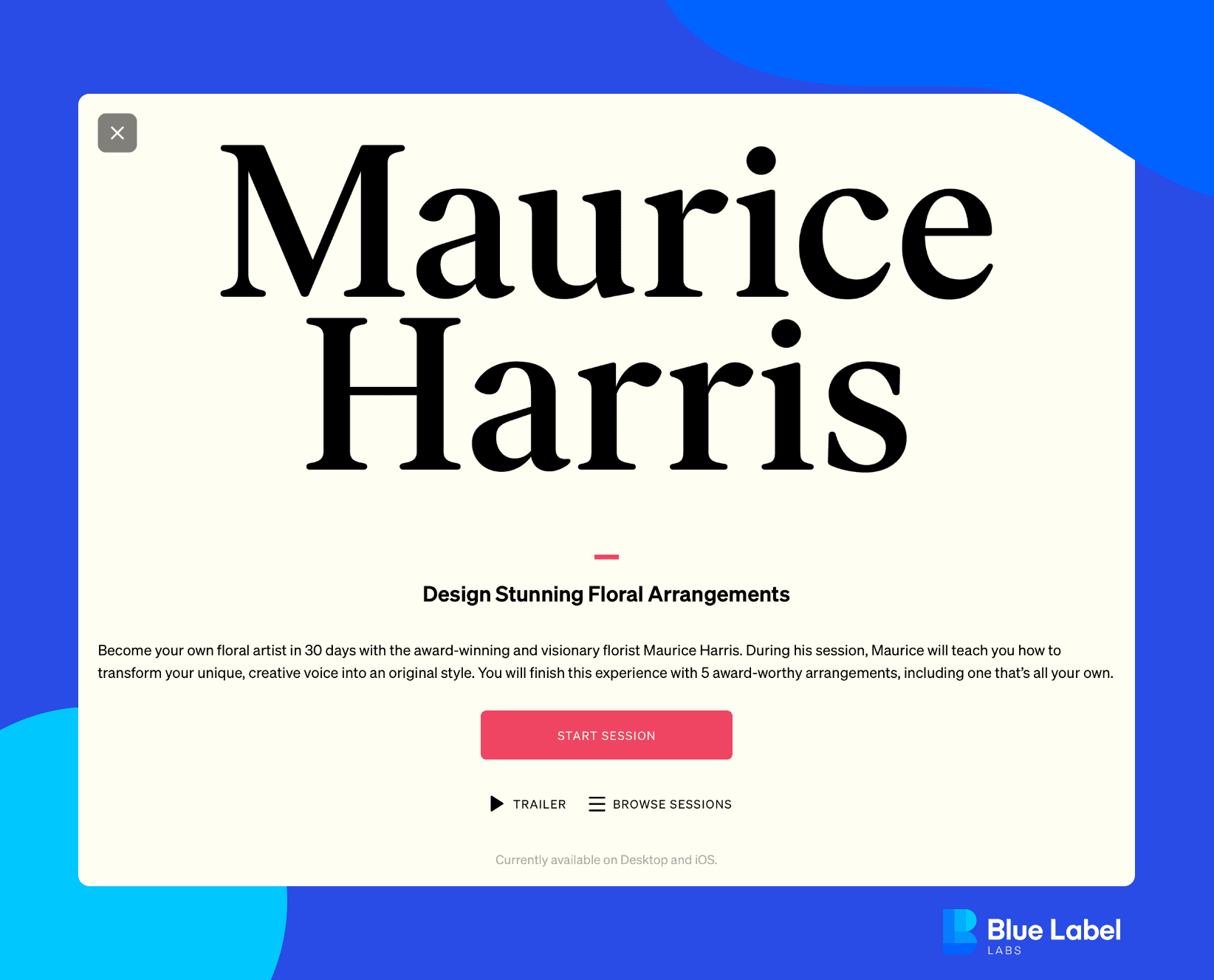 A Deep-dive Review of the MasterClass App - Blue Label Labs