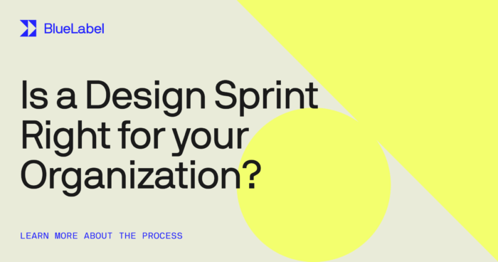 Design Sprints | User Feedback On a Functioning Prototype | BlueLabel